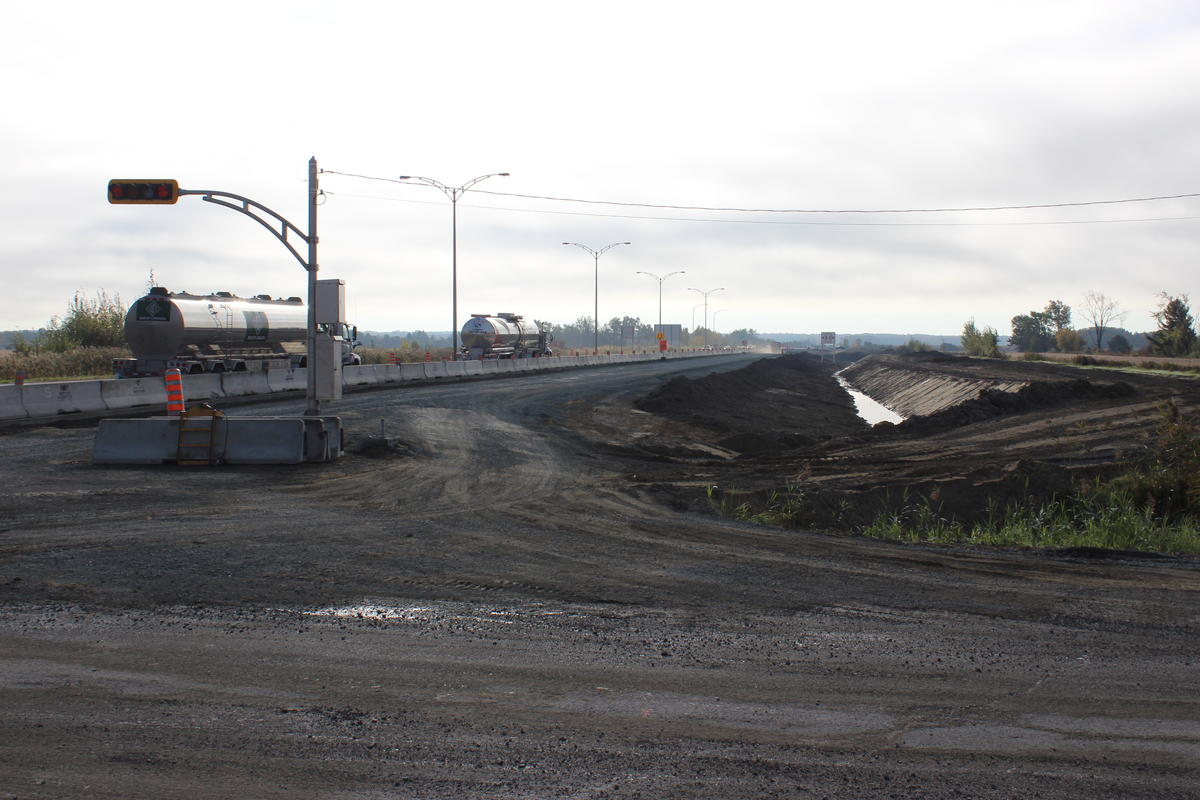 Autoroute 55: La voie de dépassement disponible à la fin du mois - Le ...