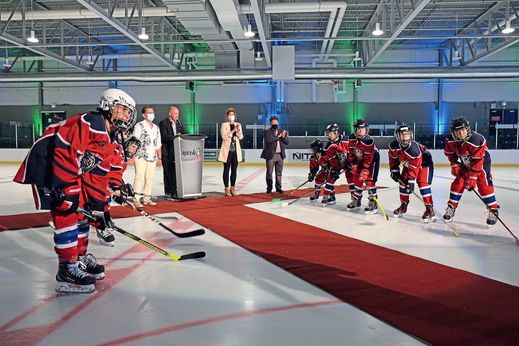 Inauguration de l'aréna Pierre-Provencher - Le Courrier Sud