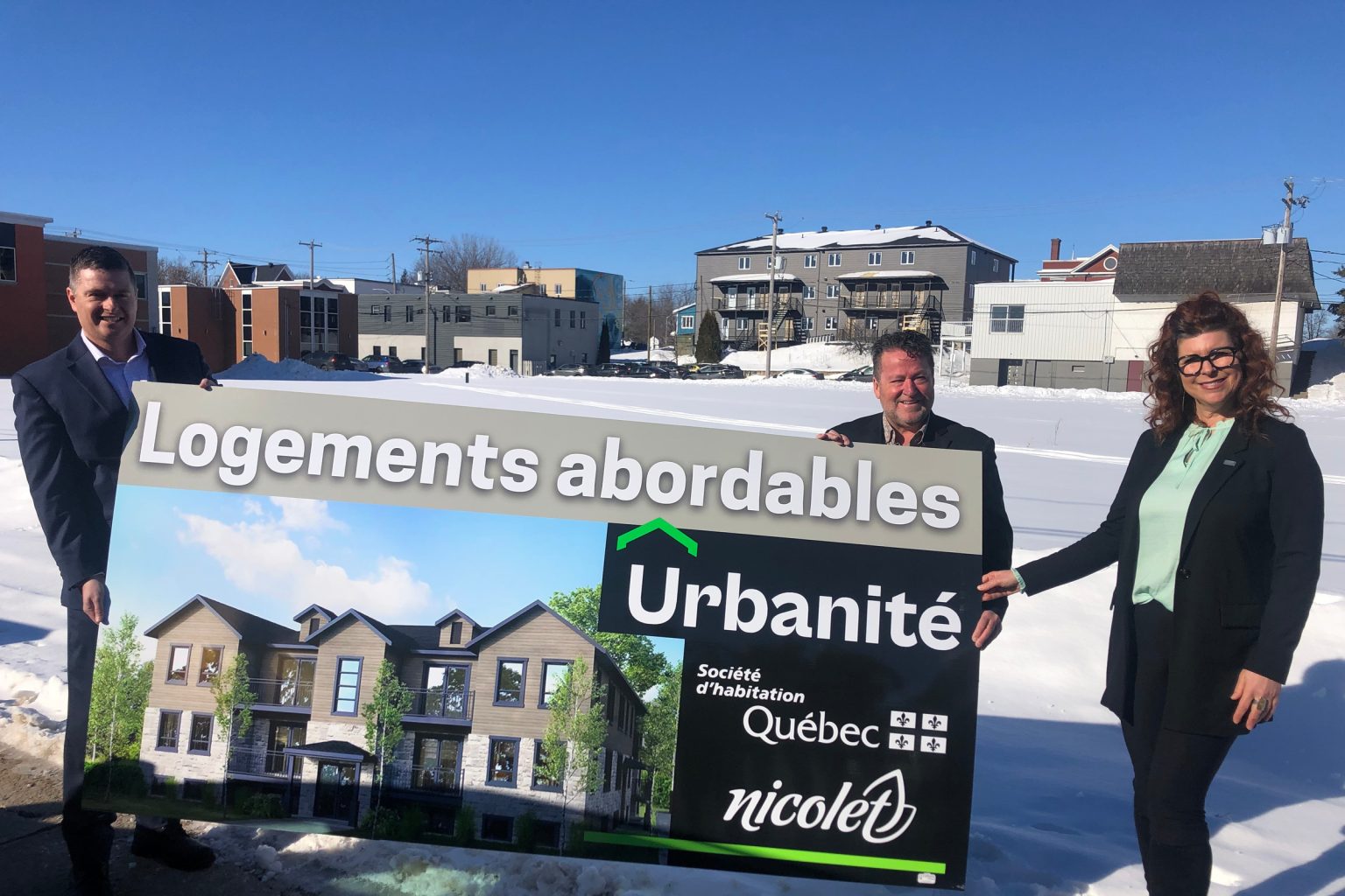 16 logements abordables bientôt construits à Nicolet - Le Courrier Sud