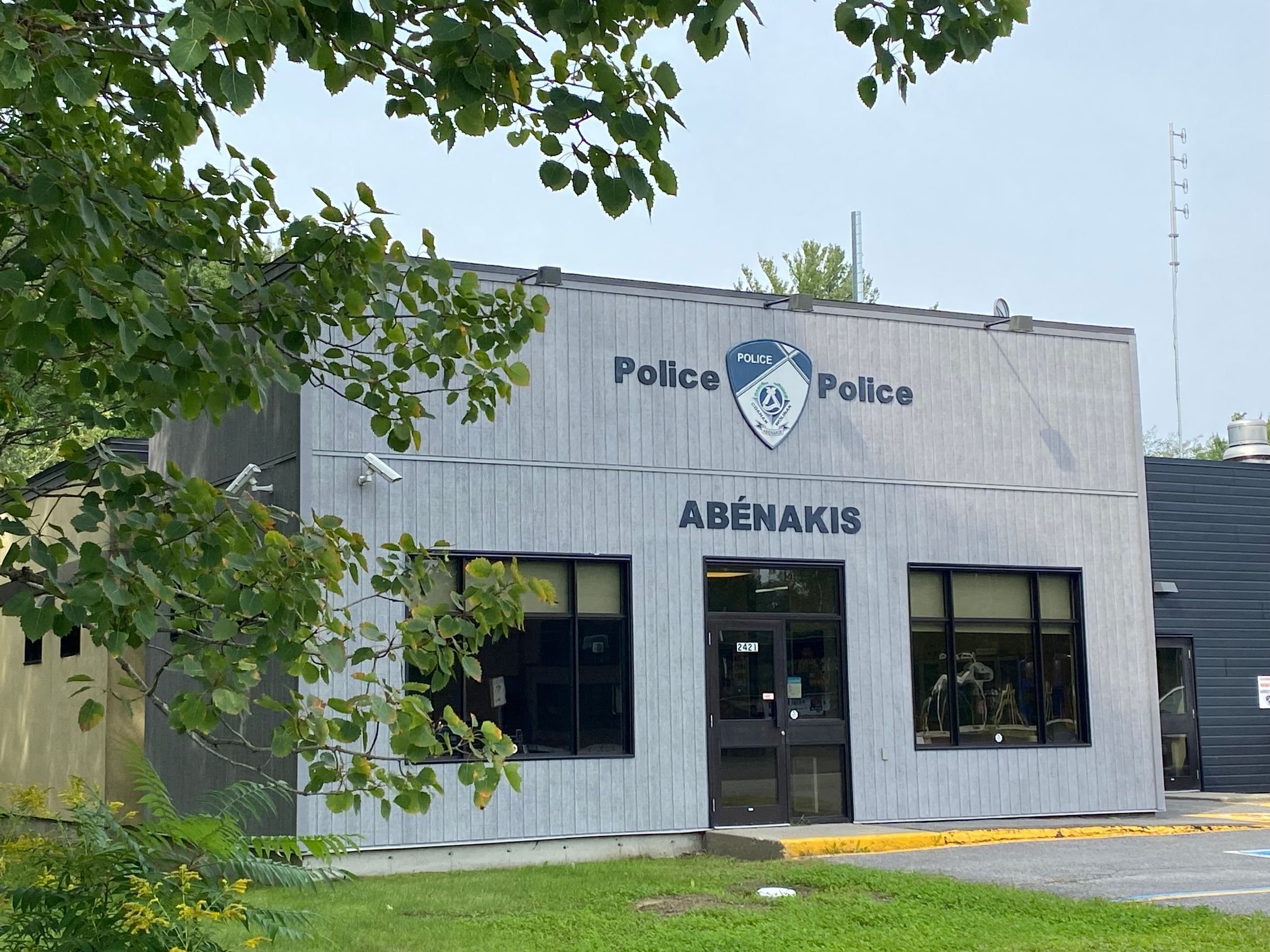 Agrandissement du poste de police d'Odanak - Le Courrier Sud