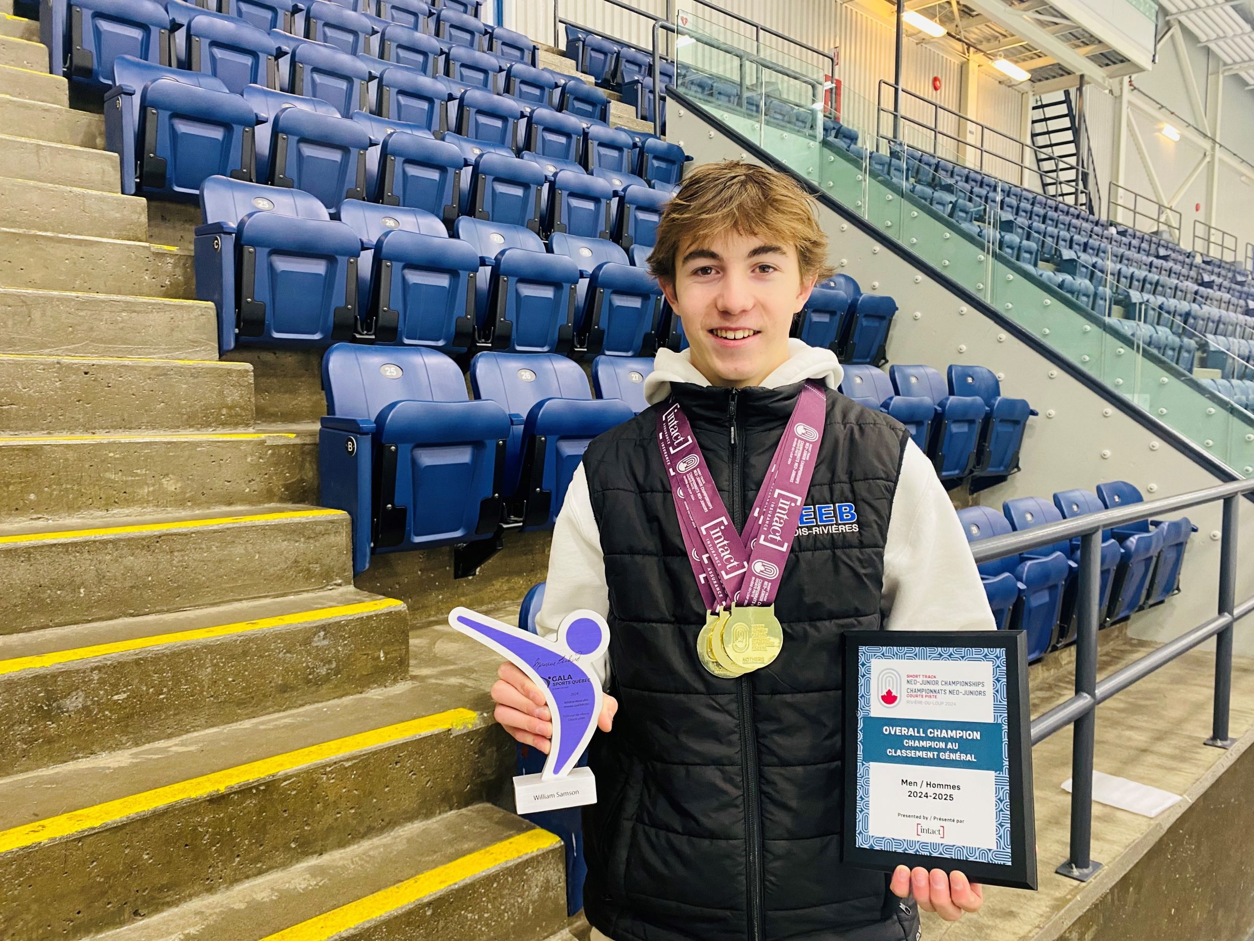 William Samson frôle la perfection à la Coupe Canada - Le Courrier Sud